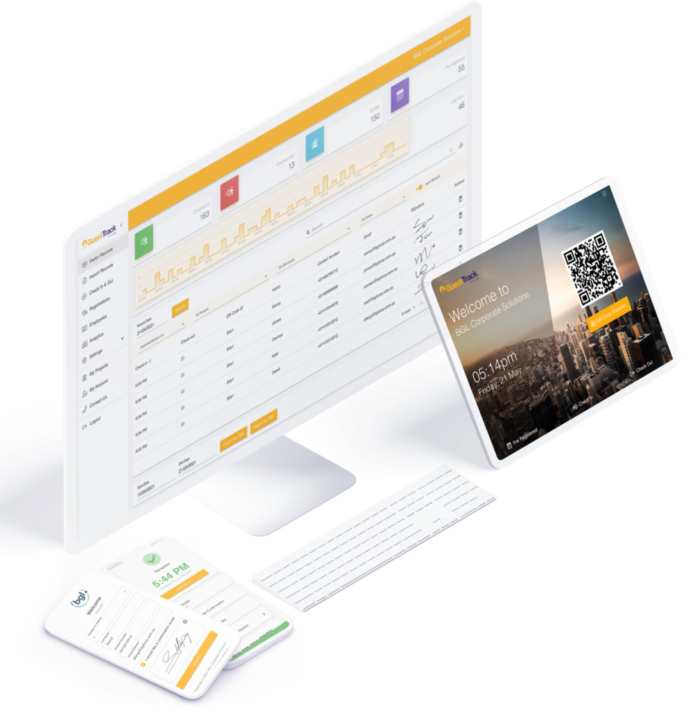 Visitor Management System | QR Code Guest Check In | GuestTrack